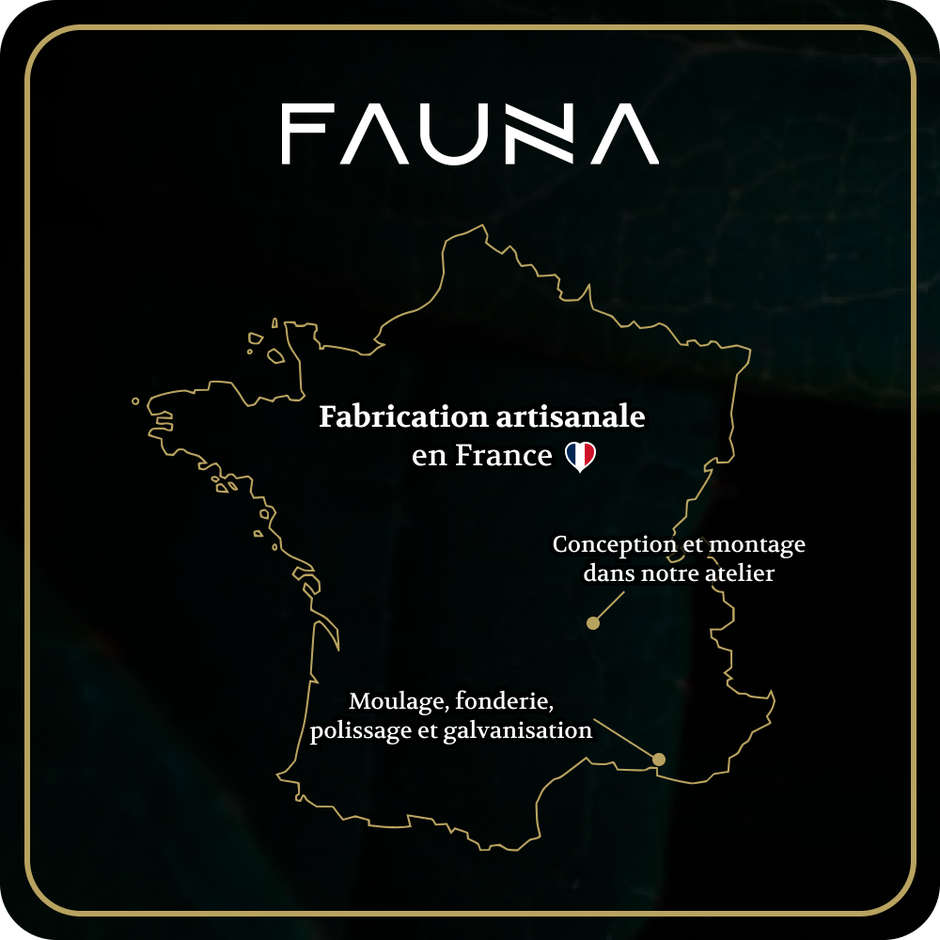 Fauna : Bijoux animal totem fabriqués en France